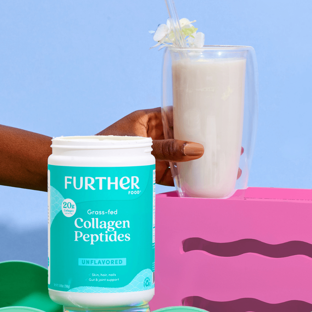 Unflavored Collagen Peptides Powder & Ghost Democracy